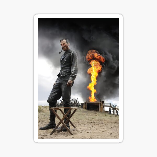 "There Will Be Blood (2007) - Daniel Plainview Poster" Sticker for Sale ...