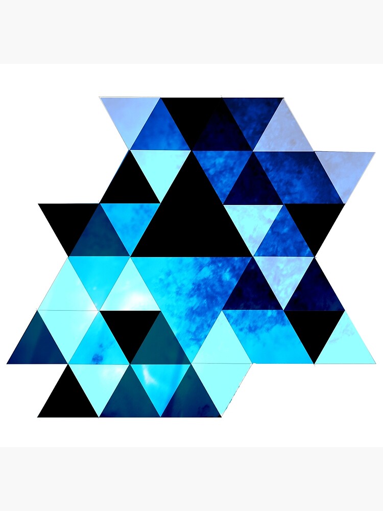"Iced Triangle" Poster for Sale by CameraO | Redbubble