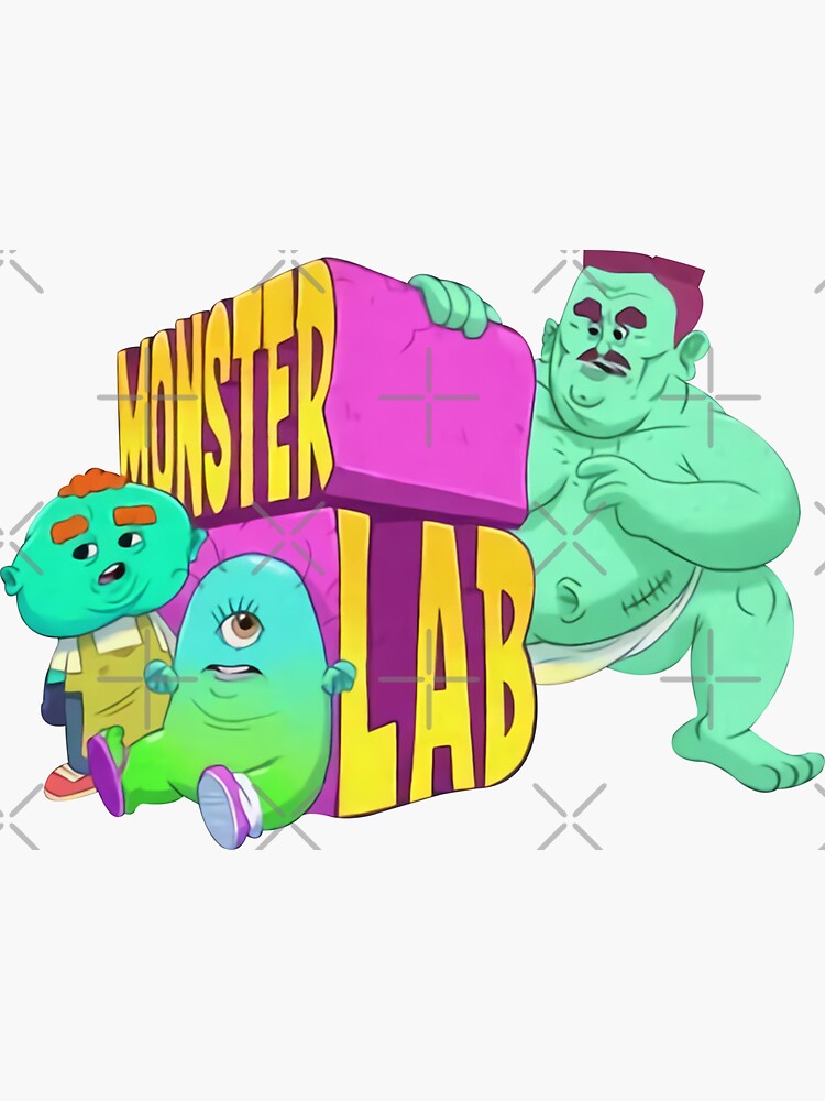 "MONSTER LAB - THE OFFICIAL - MEATCANYON" Sticker for Sale by ...
