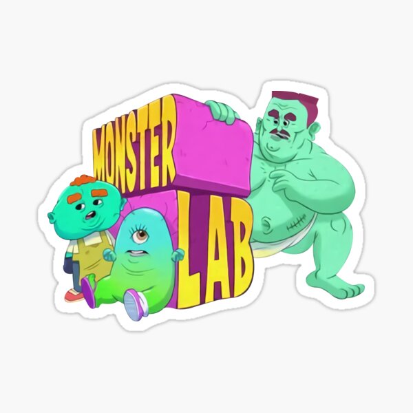 "MONSTER LAB - THE OFFICIAL - MEATCANYON" Sticker for Sale by ...