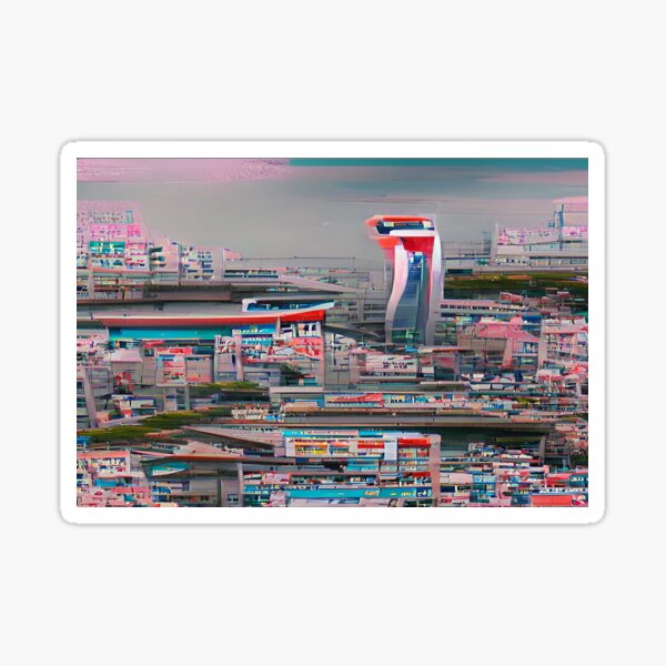 "Osaka Japan Ai art" Sticker for Sale by Mirex88 | Redbubble