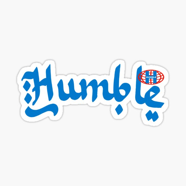 "Rancho Humilde - ARABIC HUMBLE" Sticker for Sale by shrndmcbee | Redbubble