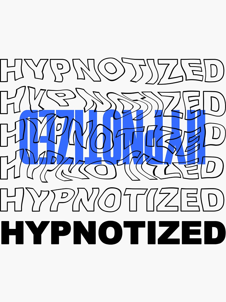 "Hypnotized" Sticker for Sale by luelyemi | Redbubble