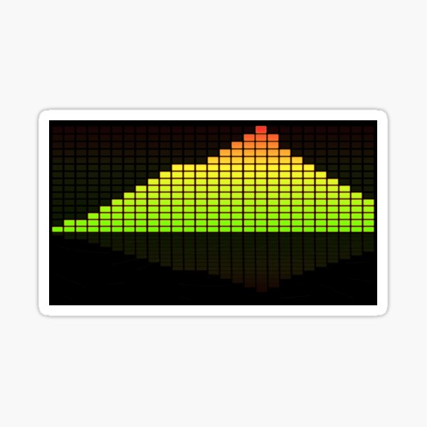 "Equalizer" Sticker for Sale by Sh400r | Redbubble