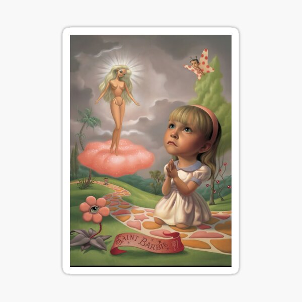 "Mark Saint Barbie" Sticker for Sale by dustypredovic | Redbubble