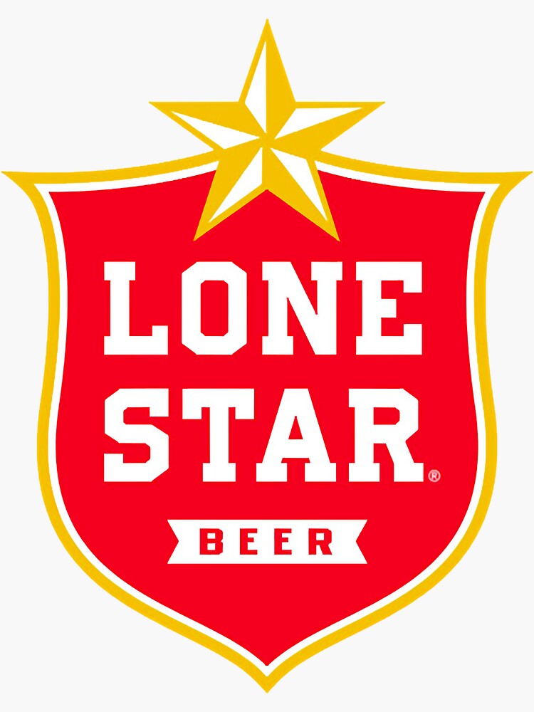 "Lone Star Beer brewery logo Essential T-Shirt" Sticker for Sale by ...
