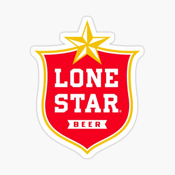 "Lone Star Beer brewery logo Essential T-Shirt" Sticker for Sale by ...