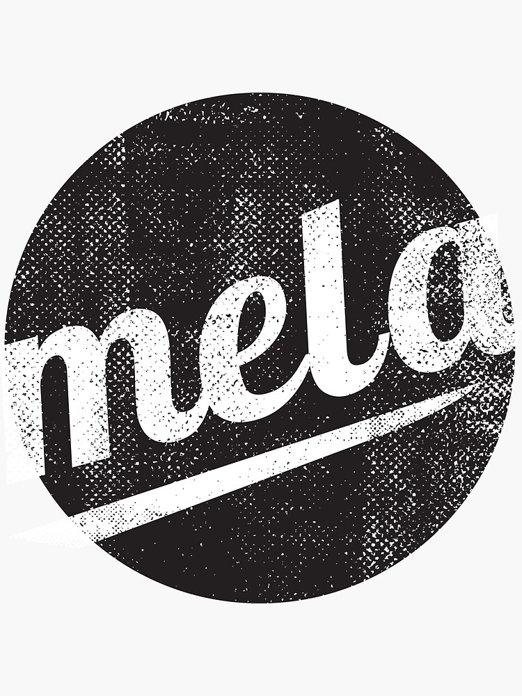 "The word of a thousand faces mela" Sticker by PlumJuggler | Redbubble