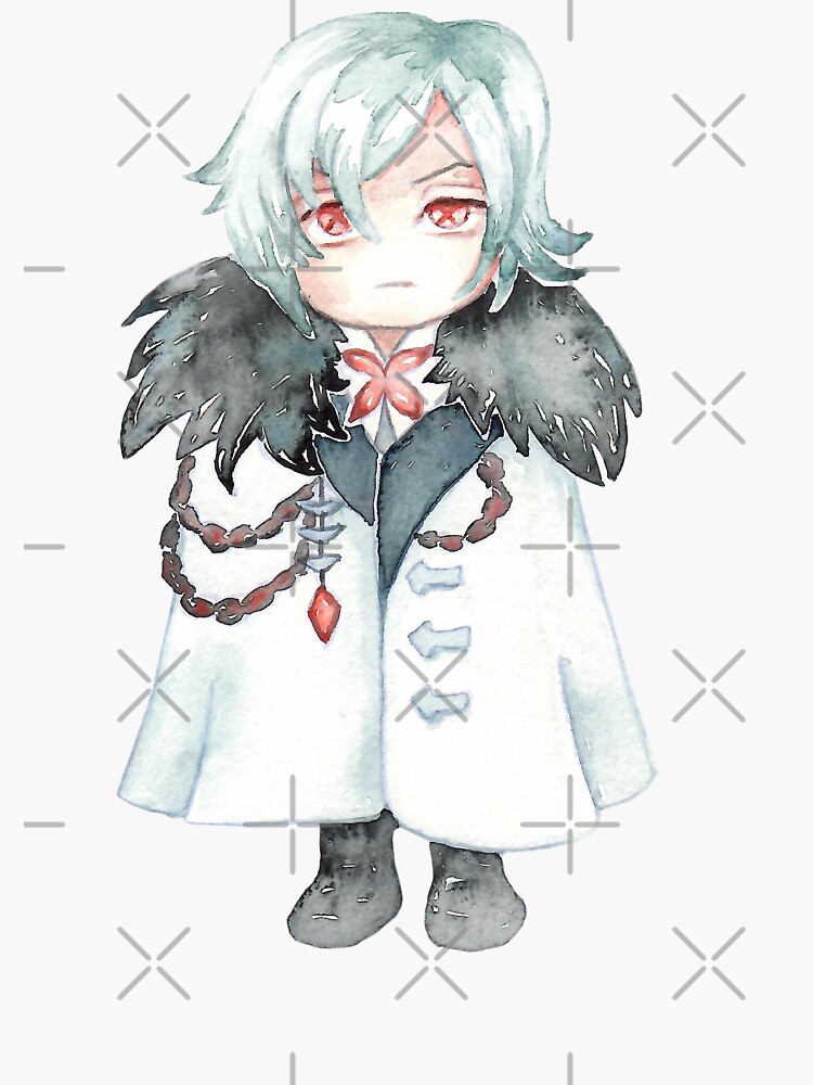 "Arlecchino "The Knave" Genshin Impact" Sticker for Sale by Orichalk ...