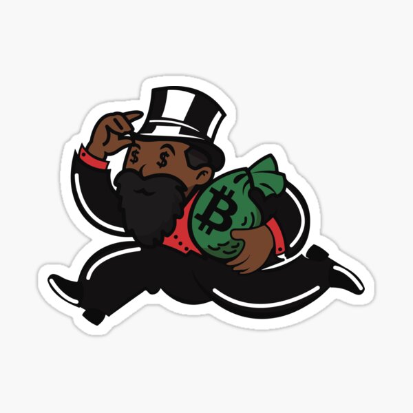 "Mr Money bags Monopoly" Sticker for Sale by sayedmossad | Redbubble