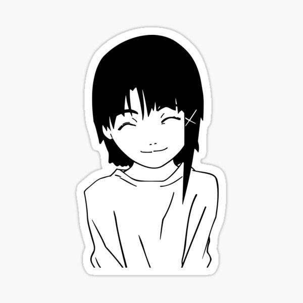 "Lain" Sticker for Sale by Besty-Shop | Redbubble