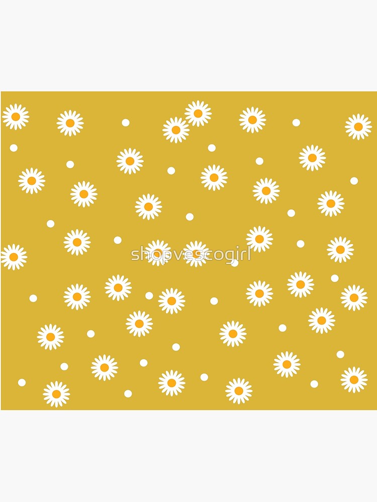 "vsco aesthetic daisy flowers " Poster for Sale by shopvescogirl | Redbubble