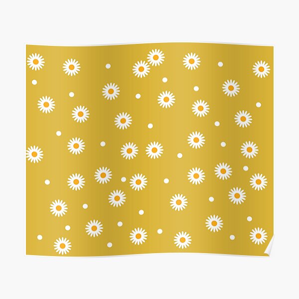 "vsco aesthetic daisy flowers " Poster for Sale by shopvescogirl ...