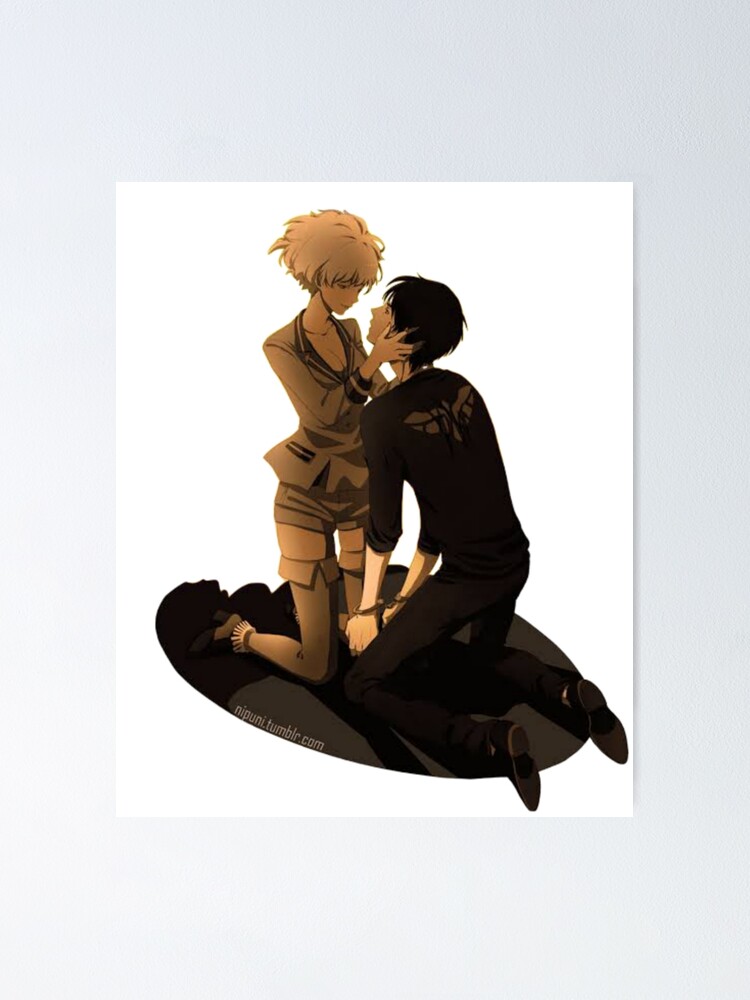 "nine and five kiss" Poster for Sale by animedesigne4u | Redbubble