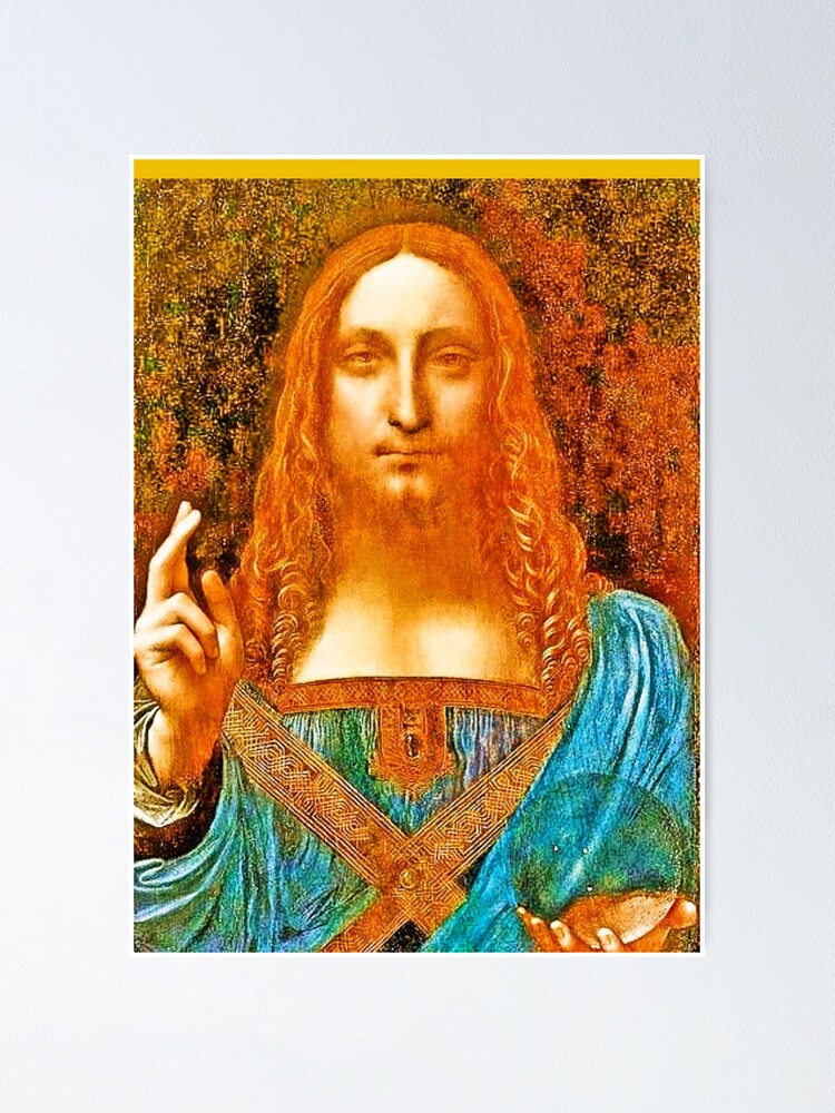 "Salvator Mundi by Italian artist Leonardo da Vinci ( This is the most expensive painting ever ...
