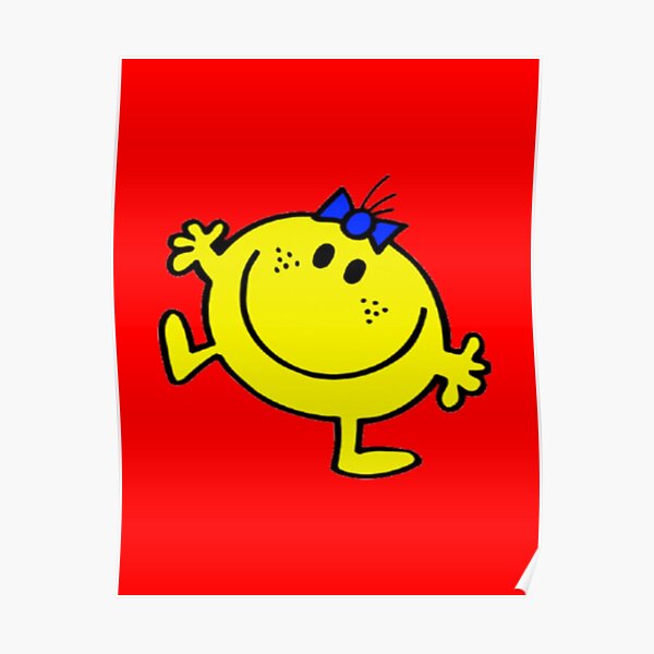 "Little miss yellow" Poster for Sale by Bunea-design | Redbubble