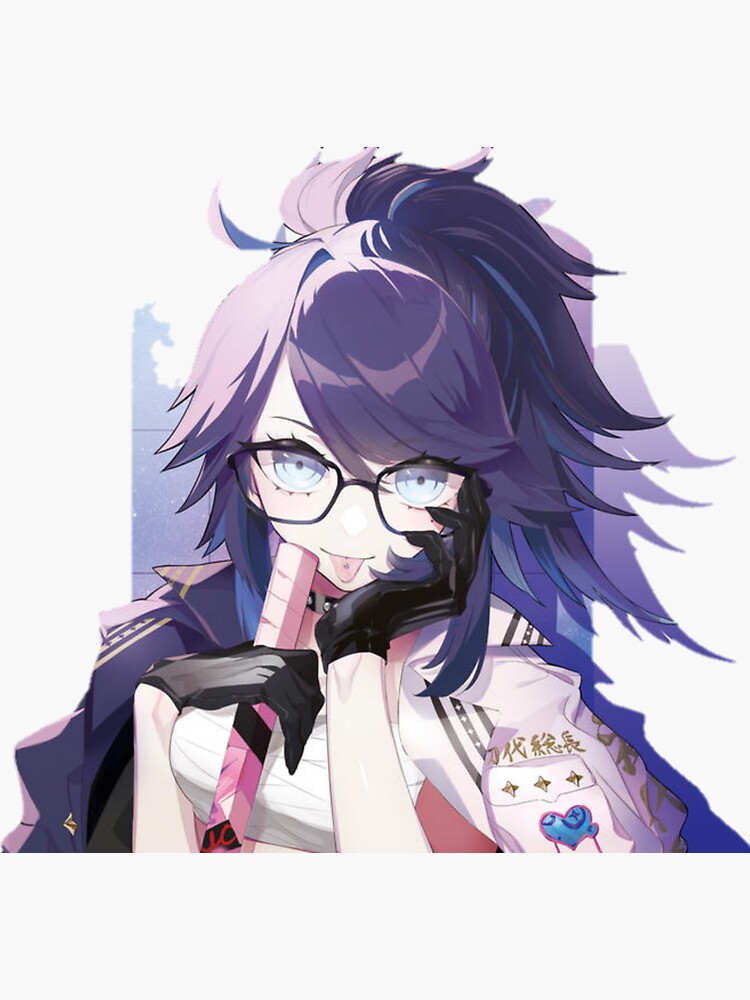 "kson - anime character streamer" Sticker for Sale by Mokastro | Redbubble