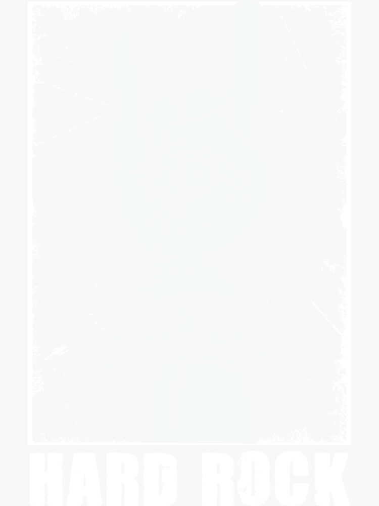 "Hard Rock Mano Cornuta Heavy Metal Rock Music Hardrock" Sticker for ...