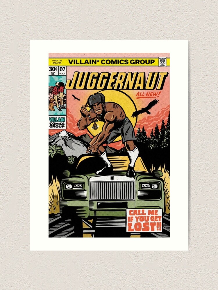 "Cover Comic Juggernaut All New Tyler The Creater Poster" Art Print for ...