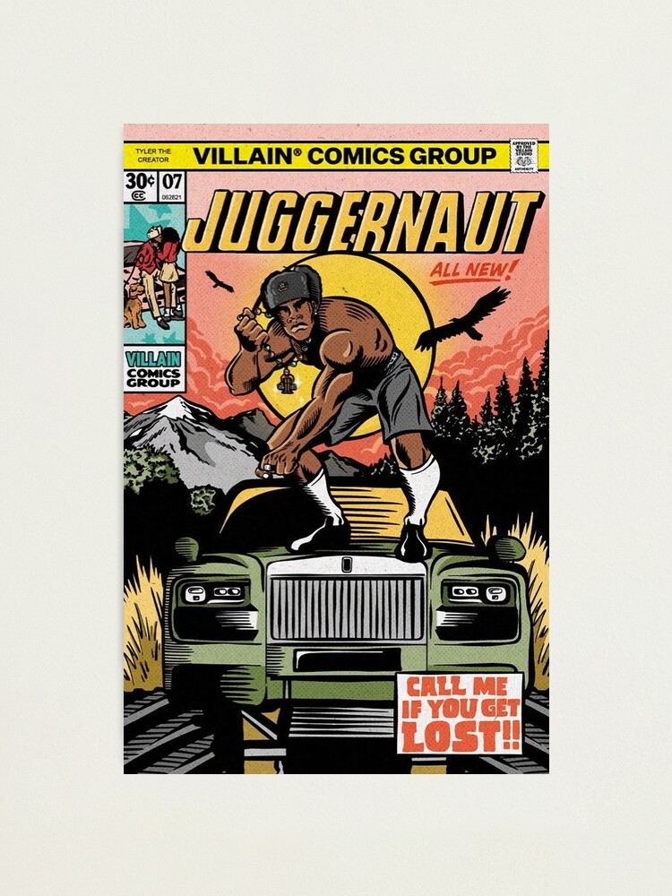 "Cover Comic Juggernaut All New Tyler The Creater Poster" Photographic ...