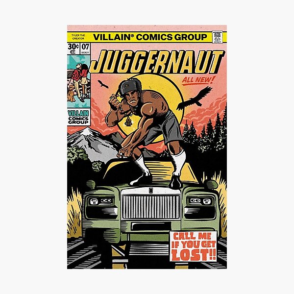 "Cover Comic Juggernaut All New Tyler The Creater Poster" Photographic ...