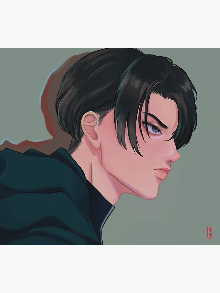 "Levi from aot" Sticker for Sale by duatdawn | Redbubble