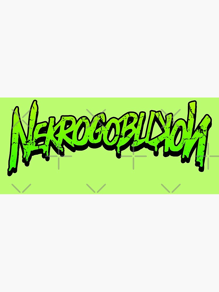 "Nekrogoblikon Logo" Poster for Sale by xxXVintageXxx | Redbubble