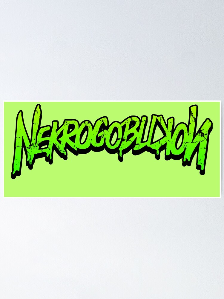 "Nekrogoblikon Logo" Poster for Sale by xxXVintageXxx | Redbubble