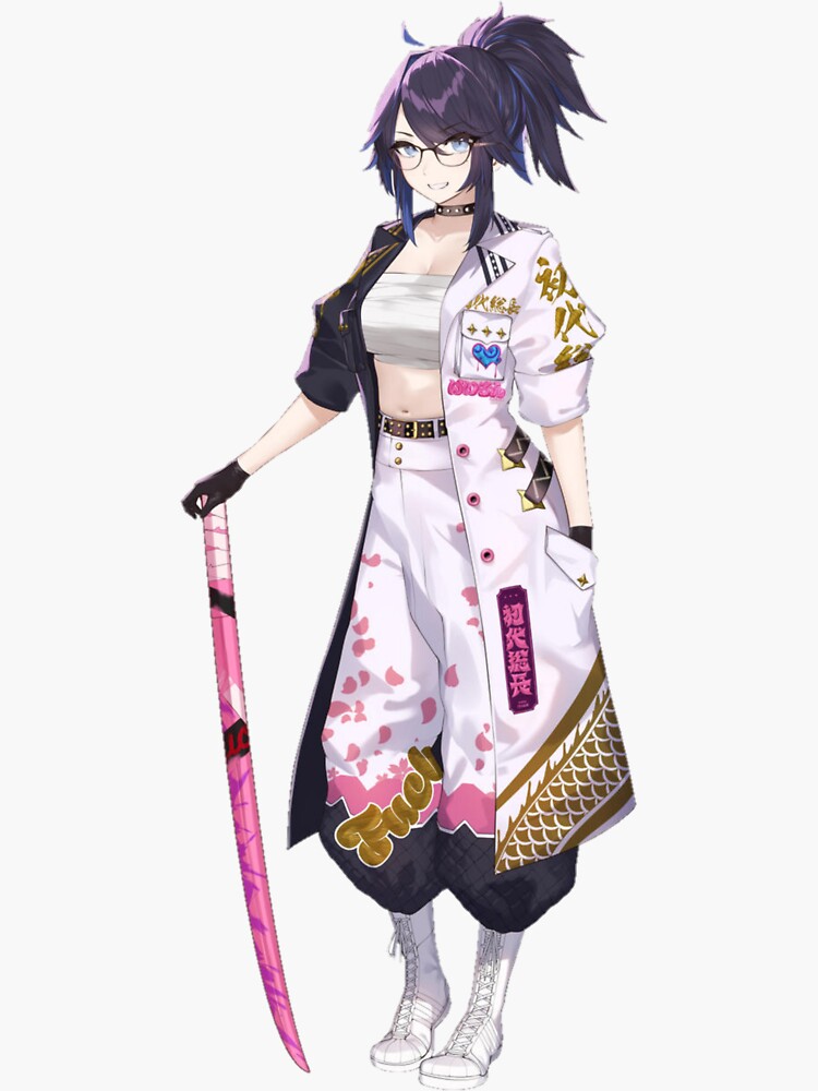 "kson - anime character streamer" Sticker for Sale by Mokastro | Redbubble