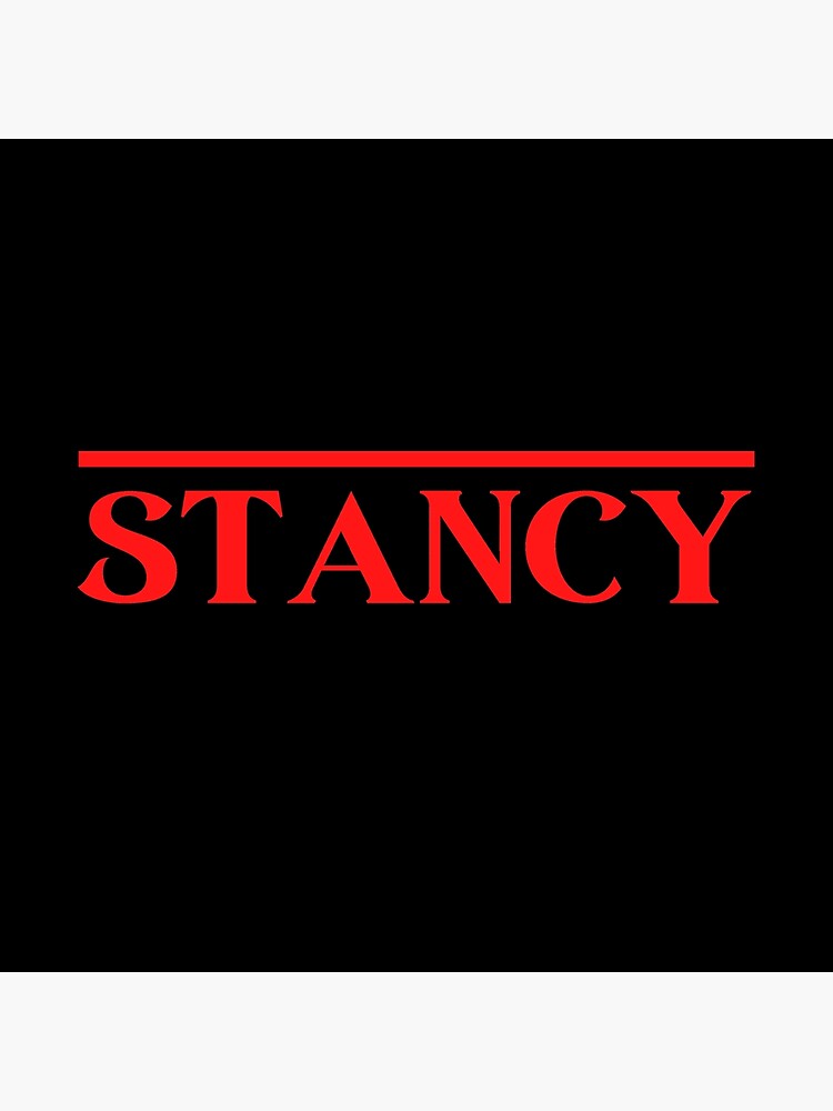 "Stranger Things Stancy" Poster for Sale by roselia | Redbubble