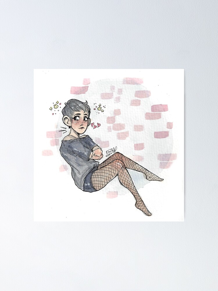"mitch grassi - fishnets" Poster by practicallyptx | Redbubble