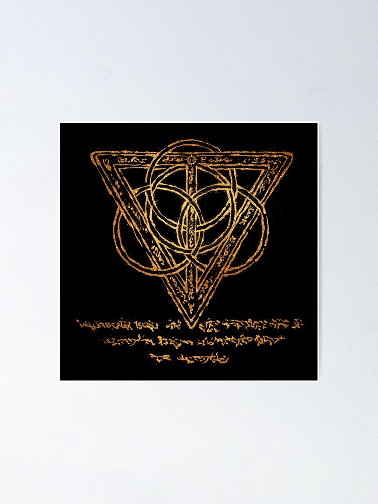 "Golden Order Sigil" Poster for Sale by WhiteCatArt | Redbubble