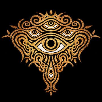 "The All-Knowing Sigil" Art Board Print for Sale by WhiteCatArt | Redbubble