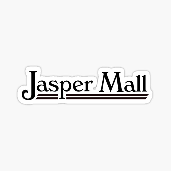 "Jasper Mall" Sticker for Sale by fandemonium | Redbubble