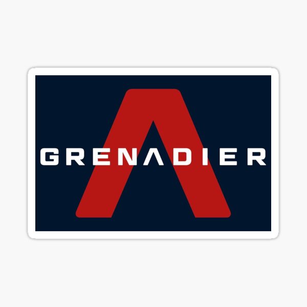 "2022 Ineos Grenadier Logo" Sticker for Sale by TourOfCycling | Redbubble
