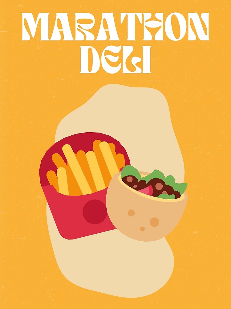 "Marathon Deli, College Park" Poster for Sale by jenisava | Redbubble