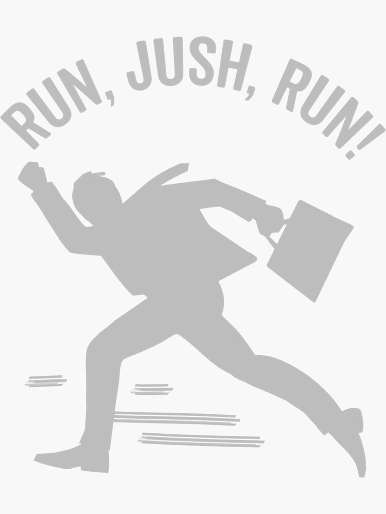 "Josh Hawley Run Free Funny Josh Hawley Running" Sticker for Sale by ...