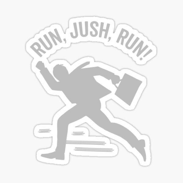 "Josh Hawley Run Free Funny Josh Hawley Running" Sticker for Sale by ...