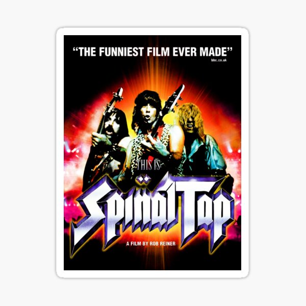 "The Funniest Metal" Sticker for Sale by chellguthrie90 | Redbubble