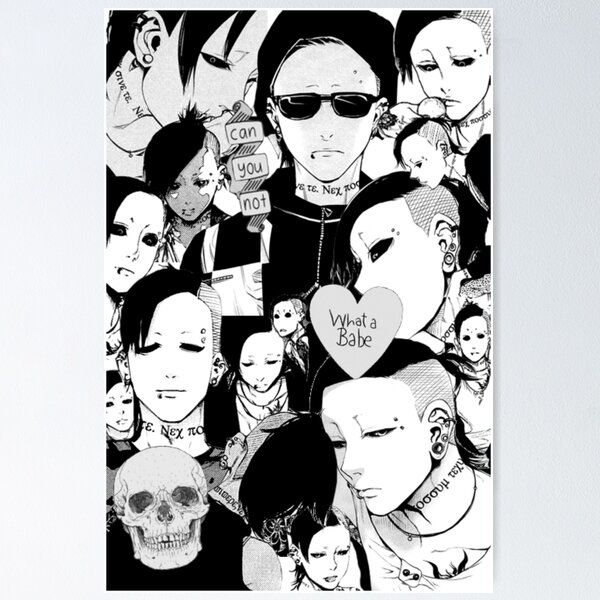 Uta Collage••" Poster for Sale by TattedGhoul | Redbubble