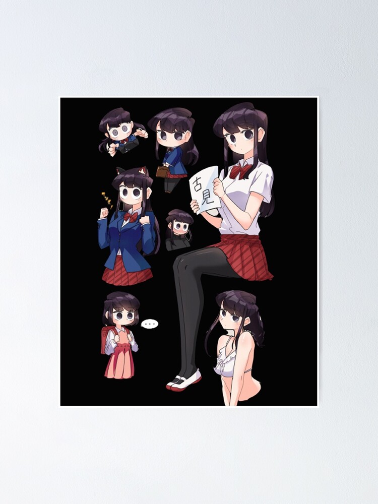 "Komi Can't Communicate" Poster for Sale by fouadanime | Redbubble