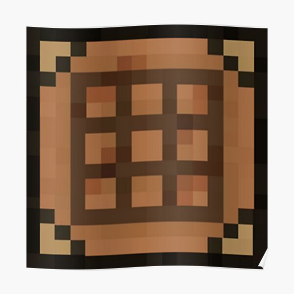 "Crafting table - Minecraft" Poster for Sale by MinecraftShop | Redbubble
