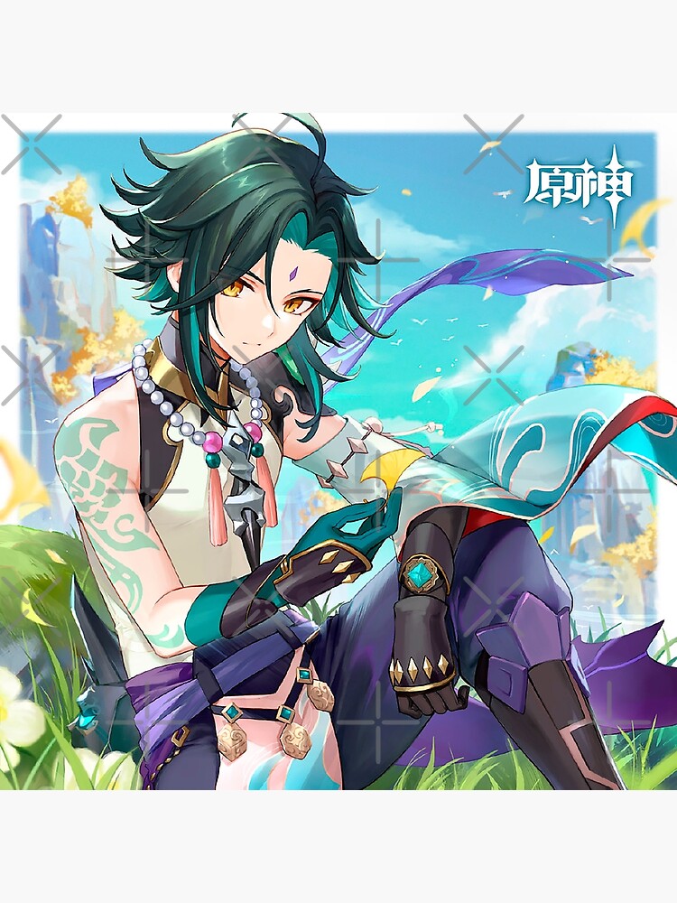 "Genshin Impact - Xiao Official Birthday Artwork 2022" Art Print for ...