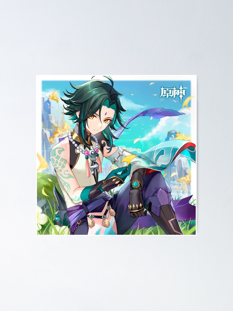 "Genshin Impact - Xiao Official Birthday Artwork 2022" Poster for Sale ...