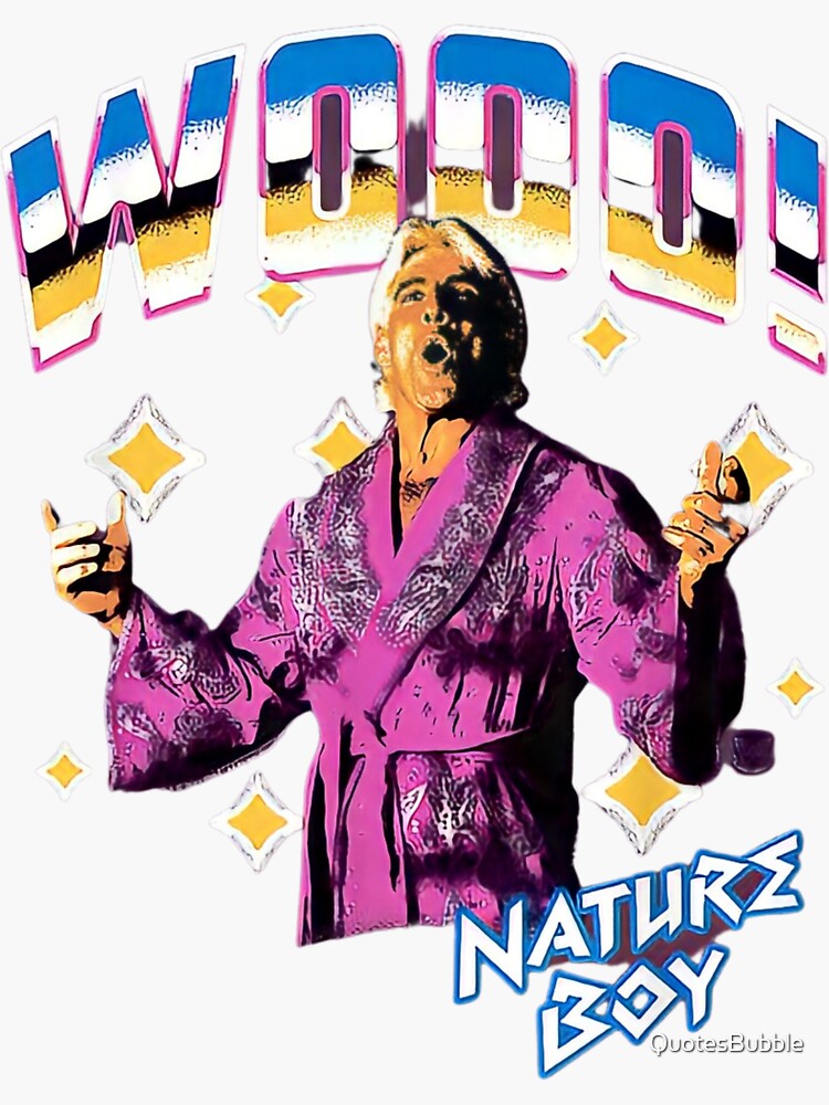 "Ric Flair" Sticker for Sale by QuotesBubble | Redbubble