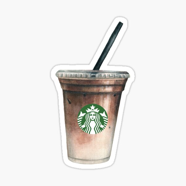 "Starbucks iced coffee lovers stikers" Sticker for Sale by joy-love ...