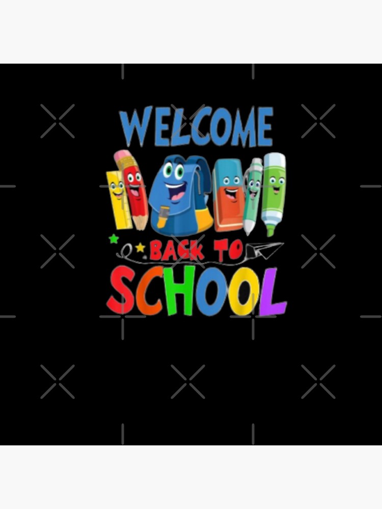 "Welcome back to school, funny t-shirt" Poster for Sale by Hitchkock ...