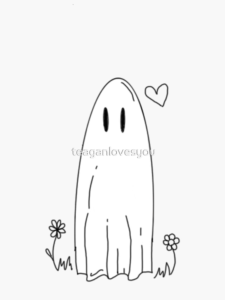"phoebe bridgers ghost " Sticker for Sale by teaganlovesyou | Redbubble