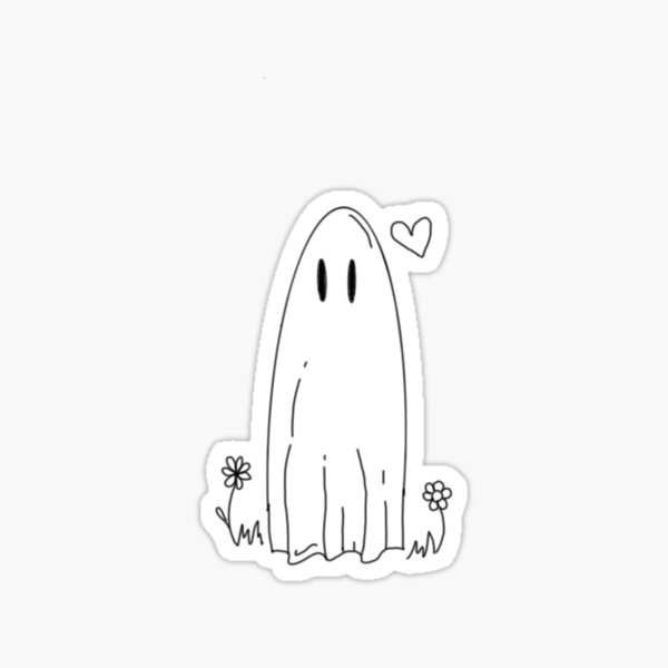 "phoebe bridgers ghost " Sticker for Sale by teaganlovesyou | Redbubble