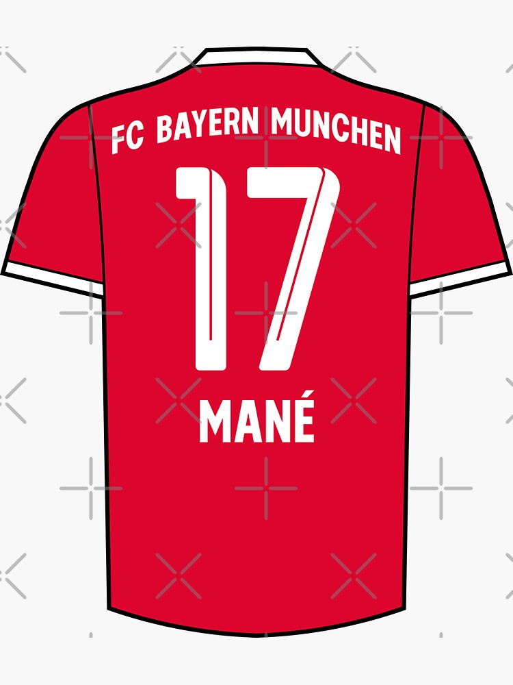 "Sadio Mané Home Kit 22/23" Sticker for Sale by designsheaven | Redbubble